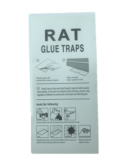 Rat and Mouse Glue Trap Paper with Release Paper-Unfoldable - NINGER ...