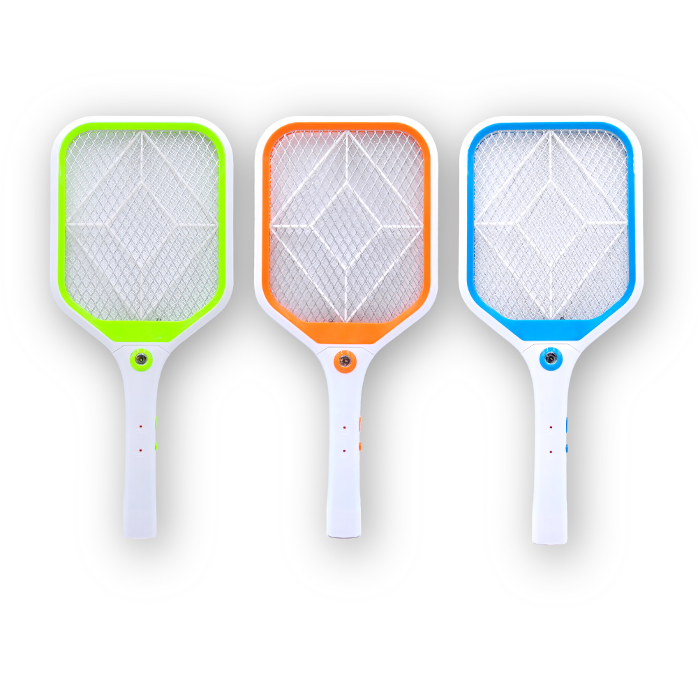 Electronic Mosquito Bat Racket Swatter with LED light