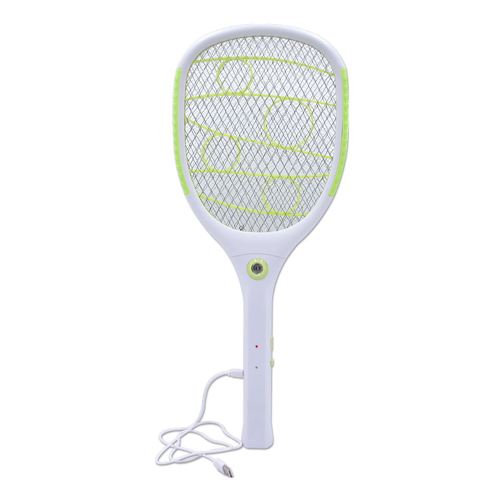 Electronic Mosquito Bat Racket Swatter with LED light