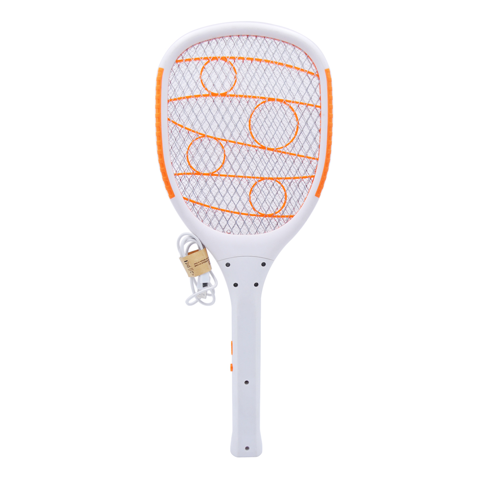 Electronic Mosquito Bat Racket Swatter with LED light